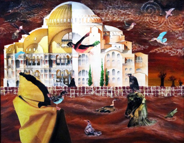 Scissors, Paper, Cloth: Collages by Amy Edgington | University of ...