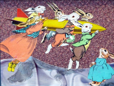 Scissors, Paper, Cloth: Collages by Amy Edgington | University of ...