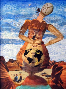 Scissors, Paper, Cloth: Collages by Amy Edgington | University of ...