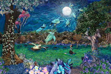 Scissors, Paper, Cloth: Collages by Amy Edgington | University of ...