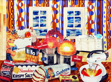 Scissors, Paper, Cloth: Collages by Amy Edgington | University of ...