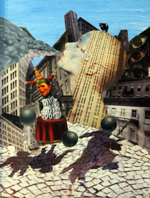 Scissors, Paper, Cloth: Collages by Amy Edgington | University of ...