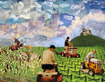 Scissors, Paper, Cloth: Collages by Amy Edgington | University of ...