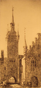 George Francis Trapp: Prints from the Architect's Sketchbook ...