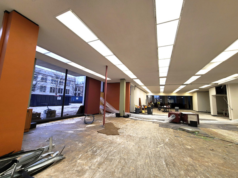 University Libraries Mullins Renovation Updates | University of ...